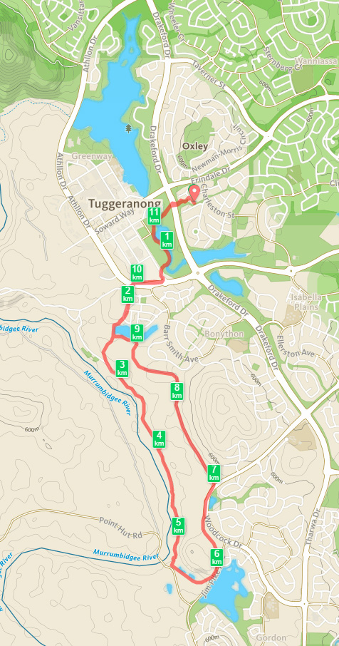 Winter Walking in Canberra: A bush track in the south | Walk Ten ...